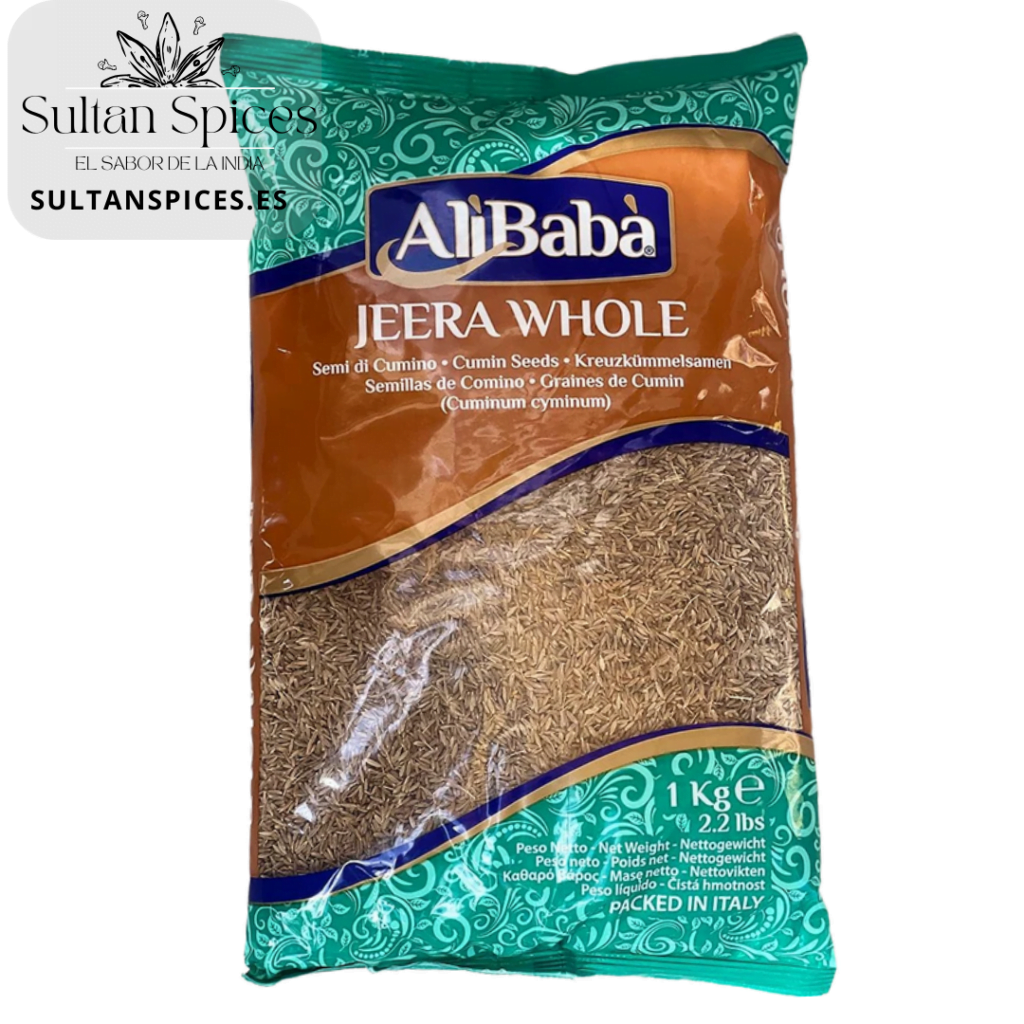 JEERA WHOLE.CUMIN ALI BABA 1KG | Sultan Spices | Best Indian Grocery Store